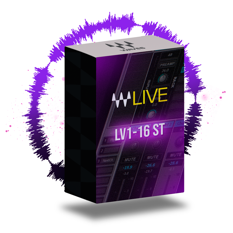 Waves eMotion LV1 Live Mixer – 16 St Ch. - HZ Music Latin | Audio ...
